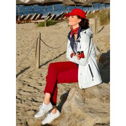 Funktionsjacke Casual Looks, Damen, Gr. 21, wei&szlig;, 100% Polyester, unifarben, Jacken Funktionsjacke