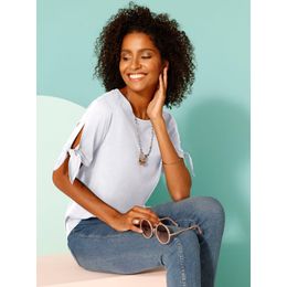 Kurzarmshirt Classic Basics "Shirt", Damen, Gr. 40, wei&szlig;, 100% Baumwolle, unifarben, Rundhals, Shirts