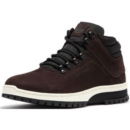 Winterboots K1x "K1x TERRITORY SUPERIOR", Herren, Gr. 42,5, braun (coffee, schwarz), Leder, Schuhe Winterboots, Winterstiefel, Schnürstiefel, Winterschuhe