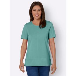 Kurzarmshirt Classic Basics "Kurzarm-Shirt", Damen, Gr. 38, gr&uuml;n (salbei), 100% Baumwolle, unifarben, Rundhals, Shirts