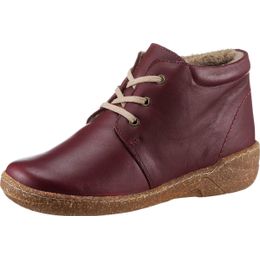 Damen Stiefelette bordeaux Gr&ouml;&szlig;e 38