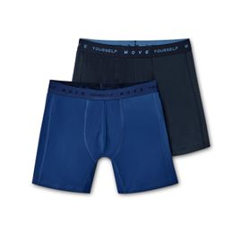Tchibo - 2 Sport-Slipboxer - Herren - Gr. L/6 - dunkelblau