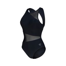 arena Feel Damen Badeanzug Mesh Angle Vent Back - Damen - Gr. 36 - schwarz