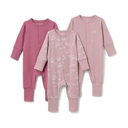 Tchibo - 3 Baby-Pyjamas - Kinder - Gr. 98/104 - creme