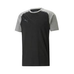 Puma Funktionsshirt 'Team CUP' Herren Gr&ouml;&szlig;e XXL graumeliert / schwarz
