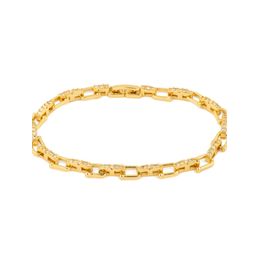 Luxenter Armband 'Dordel' Damen Gr&ouml;&szlig;e 18 cm gold