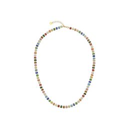 Luxenter Kette 'Ihun' Damen Gr&ouml;&szlig;e Onesize cyanblau / gold / helllila / silber