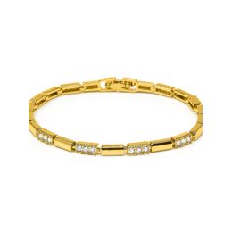 Luxenter Armband 'Tavli' Damen Gr&ouml;&szlig;e 18 cm gold