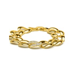 Luxenter Armband 'Shinthi' Damen Gr&ouml;&szlig;e 18 cm gold