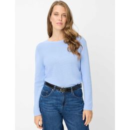 Brax Damen Strickpullover Style LESLEY lavender blue, hellblau, Gr. 34