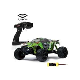 Jamara-53370-Veloce Monstertruck 4WD 1:10 NiMh 2,4GHz mit LED