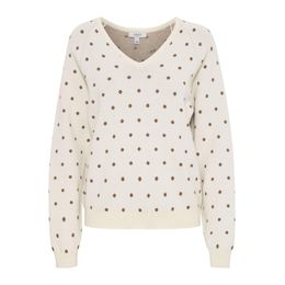B.Young Pullover 'Miran' Damen Gr&ouml;&szlig;e M hellbeige / braun