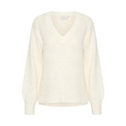 Kaffe Pullover Damen Gr&ouml;&szlig;e L wei&szlig;