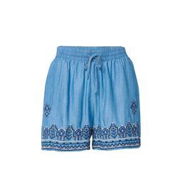 Koroshi Shorts Damen Gr&ouml;&szlig;e 32/34 navy / blue denim / wei&szlig;