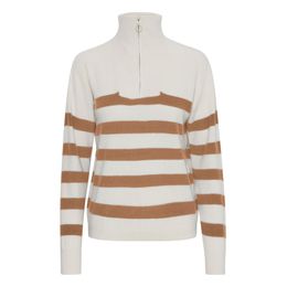 B.Young Pullover 'Manina' Damen Gr&ouml;&szlig;e XS beige / braun