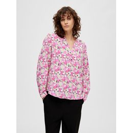 Selected Bluse Damen Gr&ouml;&szlig;e XS mischfarben / pink