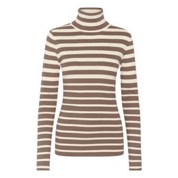 Soaked in Luxury Pullover 'Spina' Damen Gr&ouml;&szlig;e M creme / braun