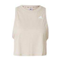 adidas Performance Sporttop Damen Gr&ouml;&szlig;e XL/XXL greige / wei&szlig;