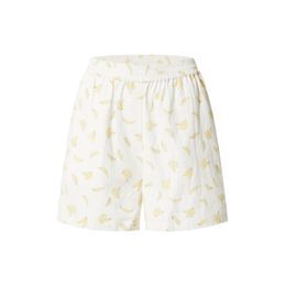 EDITED Shorts 'TARA' Damen Gr&ouml;&szlig;e 42 pastellgelb / wollwei&szlig;