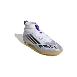 adidas Performance Fußballschuh 'F50 LEAGUE' Jungen Größe 30.5 gold / lila / schwarz / weiß