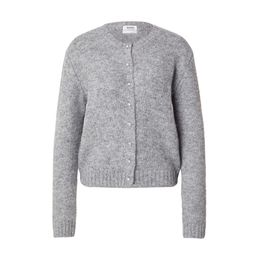 MONKI Knit Cardigan female Grey size XXS