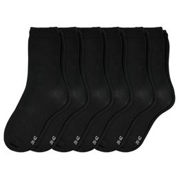 Gina Benotti 6 Paar Damen Socken unifarben