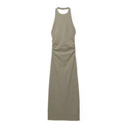 Pull&Bear Pull&bear Kleid Damen Gr&ouml;&szlig;e 40 khaki Winterkleid