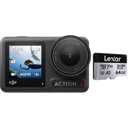 DJI Osmo Action 4 Standard Combo + Lexar Silver Plus microSDXC 64GB