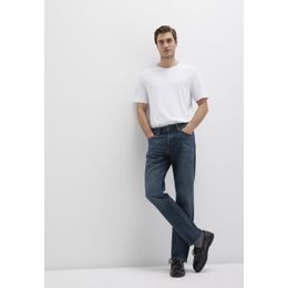 Straight-Jeans Mavi "MARCUS", Herren, Gr. 32, Länge 34, authentic shaded ultra move, 98% Baumwolle, 2% Elasthan, slim fit normal, Jeans Straight-Jeans, Slim Straight Jeans