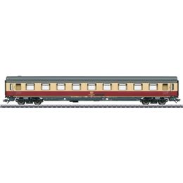 M&auml;rklin Personenwagen M&Auml;RKLIN "M&auml;rklin Schnellzugwagen Avmz 111 - 43852", rot (rot, beige), Modelleisenbahn-Fahrzeuge, KinderB:3,5cm H:5cm L:28,2cm, Kunststoff, Metall, Made in Europe, B:3,5cm H:5cm L:28,2cm