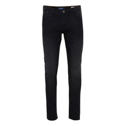 5-Pocket-Jeans Blend "BHPico", Herren, Gr. 31, L&auml;nge 30, denim schwarz, Jeans, 98% Baumwolle, 2% Elasthan, unifarben, skinny fit lang, Jeans 5-Pocket-Jeans, Denim Hose mit leichten Used-Effekten