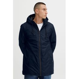 Winterjacke Blend "BHOuterwear", Herren, Gr. XL, blau (marineblaus), Fleece, 100% Polyester, unifarben, regular fit Po-bedeckend, Jacken Winterjacke, Gem&uuml;tliche Fleecejacke mit Rei&szlig;verschluss