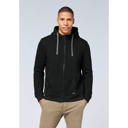 Sweatjacke Chiemsee, Herren, Gr. S (44/46), schwarz beauty, 60% Baumwolle, 40% Polyester, unifarben, Sweatjacken Sweatjacke