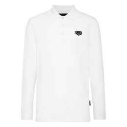 Poloshirt Philipp Plein "Poloshirt", Jungen, Gr. 3XL, 01, weiß, Obermaterial: 100% Baumwolle, Shirts