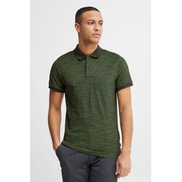 Poloshirt Blend "BHAlfredo", Herren, Gr. L, gr&uuml;n eyes, Web, 70% Baumwolle, 30% Polyester, meliert, regular fit normal, V-Ausschnitt, Shirts, Klassisches Polo-Shirt