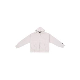 Sweatjacke DROPSIZE "Dropsize HEAVY OVERSIZE EMBO ZIPPER HOODIE", Herren, Gr. XL, light grau, 70% Baumwolle, 30% Polyester, Sweatjacken Sweatjacke