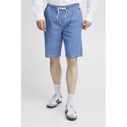 Jeansshorts Blend "BHShorts", Herren, Gr. S, US-Größen, blau (denim middle blau), Web, 100% Baumwolle, unifarben, relaxed fit normal, Jeans, Lässige Jeansshorts