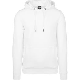 Urban Classics Herren Sweatshirt "Urban Classics Herren Basic Sweat Hoody"wei&szlig;, Gr. XL, unifarben, 63% Baumwolle, 37% Polyester, Sweatshirts
