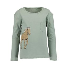 Blue Seven Longsleeve in Gr&uuml;n - 20% | Gr&ouml;&szlig;e 128 | Kinder-longsleeves