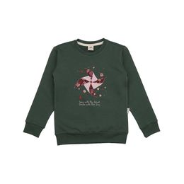 Walkiddy Sweatshirt in Dunkelgr&uuml;n - 52% | Gr&ouml;&szlig;e 92 | Kinder-sweatshirts-jacken