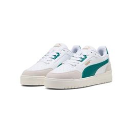 Puma Sneakers "Shuffle Downtown" in Weiß/ Grün - 46% | Größe 43 | Damen-sneakers