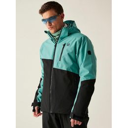 Dare 2b Ski-/ Snowboardjacke "Halfpipe III" in T&uuml;rkis/ Schwarz - 57% | Gr&ouml;&szlig;e XL | Herren-outdoorjacken