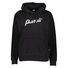 Puma Hoodie "Essentials+" in Schwarz - 54% | Gr&ouml;&szlig;e M | Damen-sweatshirts-jacken