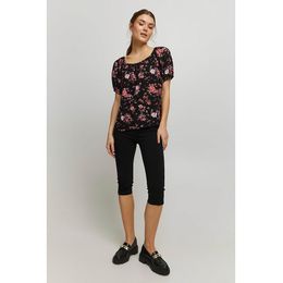 B.Young Shirt in Schwarz/ Pink - 49% | Gr&ouml;&szlig;e 38 | Damen-tops