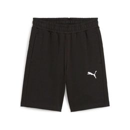 Puma Sweatshorts in Schwarz - 35% | Größe 152 | Kinderhosen