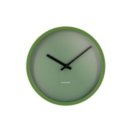 REMEMBER Wanduhr "Forest" in Grün - Ø 30 cm - 58% | Wanddekoration