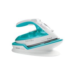 Tefal Dampfbügeleisenstation FV6520 "Freemove Air" in Weiß/ Türkis - 55% | Haushalt-buegeleisen