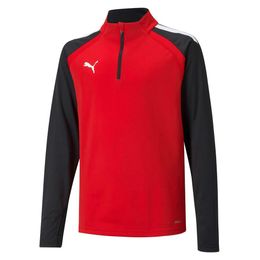 Puma Trainingsshirt in Rot/ Schwarz - 39% | Gr&ouml;&szlig;e 176 | Kinder-oberteile