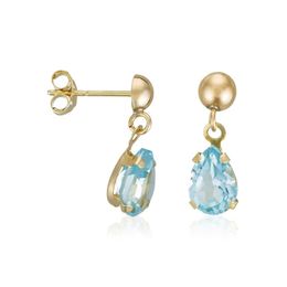 OR &Eacute;CLAT Gold-Ohrstecker "Jolie Topaze" mit Edelsteinen - 77% | Schmuck