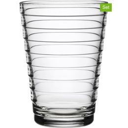 iittala 2er-Set: Gl&auml;ser "Aino Aalto" in Transparent - 330 ml - 11% | Gedeckter-tisch